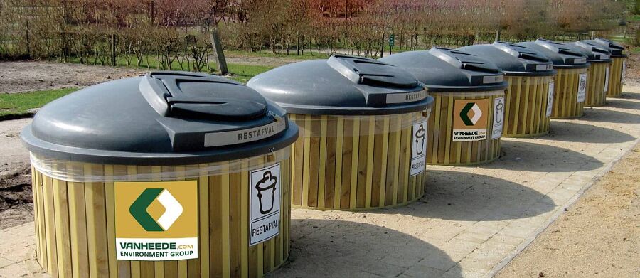 Semi-ondergrondse containers - Vanheede